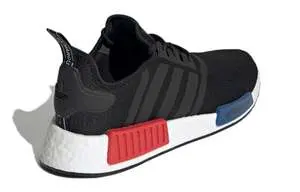 Adidas Nmd_r1 'black Og' Sneakers - Black/red/blue