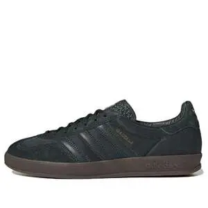 Adidas Gazelle Indoor Sneakers Dark Green/gum