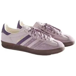 Adidas X Kith Gazelle Sneakers - Purple/grey