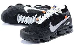 Nike Off-white X Vapormax "the Ten" Sneakers - Black/white-clear