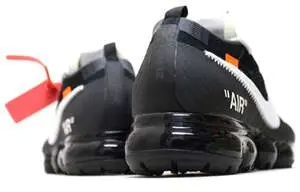 Nike Off-white X Vapormax "the Ten" Sneakers - Black/white-clear