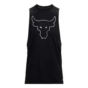 Under Armour Project Rock Brahma Bull Tank - Black/white