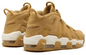 Nike More Uptempo Premium 'wheat' Sneakers - Yellow/white