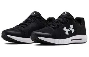 Under Armour Micro G Pursuit B Athletic Sneakers - Black