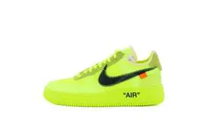 Nike Off-white X Air Force 1 Low 'volt' Sneakers
