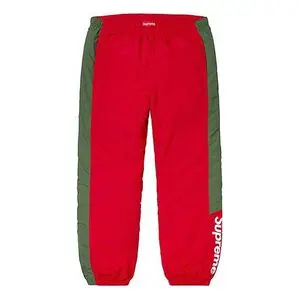 Supreme Side Logo Track Pant - Red