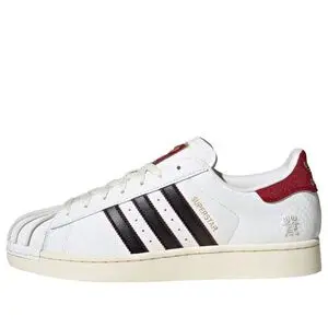 Adidas Superstar "year Of The Snake" Sneakers - Cloud White/core Black/active Maroon