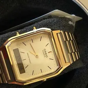 Casio Stainless Steel Analog Watch