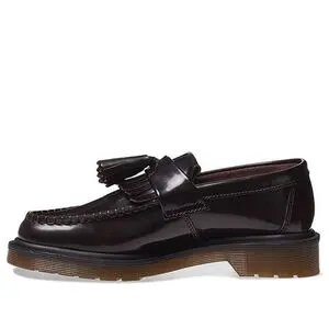 Dr. Martens Adrian Arcadia Leather Tassel Loafers - Cherry Red