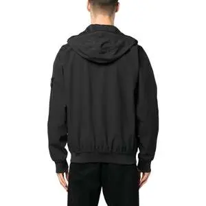 Stone Island Light Soft Shell Hooded Jacket