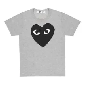 Play Comme Des Garcon T-shirt Big Black Heart