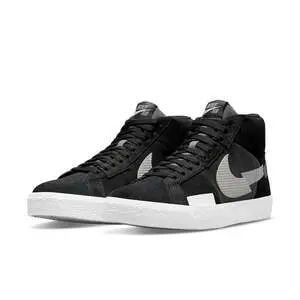 Nike Zoom Blazer Mid Premium Sb "mosaic Pack" Sneakers - Black/grey