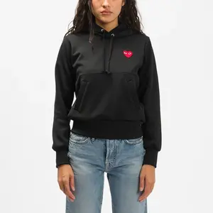 Play Comme Des Garcon Play Hoodie - Black