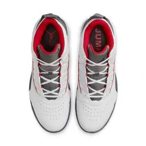 JORDAN Air Stay Loyal High Top Sneakers - White/light Graphite/university Red