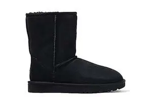 UGG Classic Short Ii Fleece-lined Boots - Black