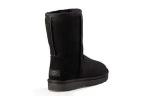 UGG Classic Short Ii Fleece-lined Boots - Black