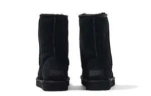 UGG Classic Short Ii Fleece-lined Boots - Black
