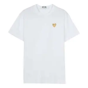 Play Comme Des Garcon Gold Heart T-shirt