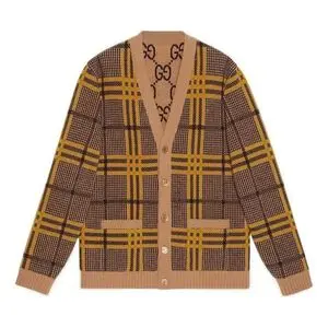 Gucci Reversible Wool Knit Cardigan