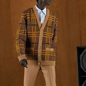 Gucci Reversible Wool Knit Cardigan
