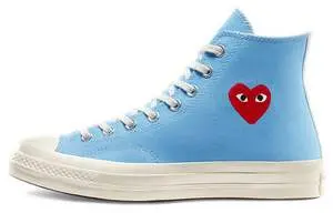 CONVERSE Comme Des Garçons Play X Chuck 70 High Top Sneakers