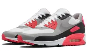Nike Max 90 Sp "infrared Patch" Sneakers - White/gray/red