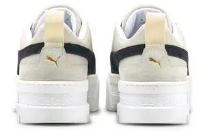PUMA Mayze Platform Sneakers - Cream