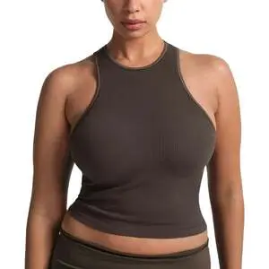 Nike X Skims Ribbed Seamless Racer Front Tank