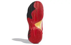 Adidas Harden Volume 6 Vivid Monogram Sneakers - Red
