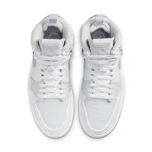 JORDAN Air 1 Acclimate High Top Sneakers - White/grey