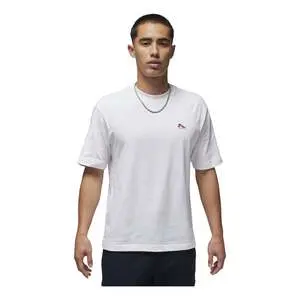 JORDAN Brand Embroidered Patch T-shirt - White
