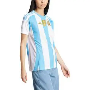 Adidas Argentina 24 Home Soccer Jersey - White/blue Burst