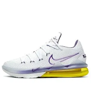Nike Lebron 17 Low Basketball Sneakers - White