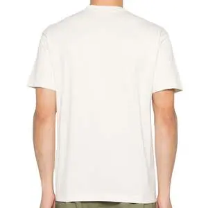 Stone Island 2100027 60/2 Slim-fit Compass Patch T-shirt - Ivory