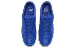 Nike X Clot Air Force 1 Low Royal Silk Sneakers