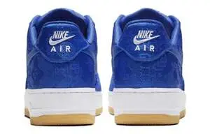 Nike X Clot Air Force 1 Low Royal Silk Sneakers