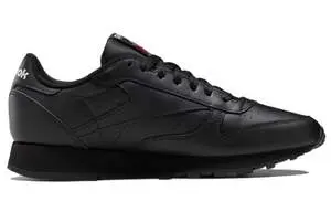 REEBOK Classic Leather Athletic Sneakers - Black