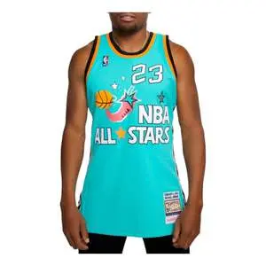 Mitchell & Ness Nba Michael Jordan All-star 1996 East Jersey #23 - Teal