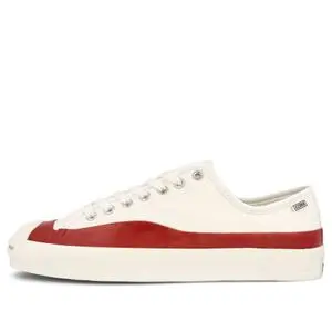 CONVERSE Pop Trading Company X Jack Purcell Pro Low Egret Red - White/red