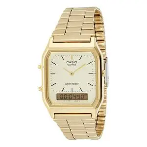 Casio Quartz Analog-digital Watch - Gold