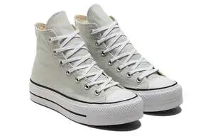CONVERSE Chuck Taylor All Star Lift Platform High Top Sneakers - Grey/green