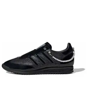 Adidas Sl 72 Og Patent Pearls Sneakers - Core Black/silver Metallic
