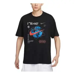 Nike Max90 Basketball T-shirt Asia Sizing - Black