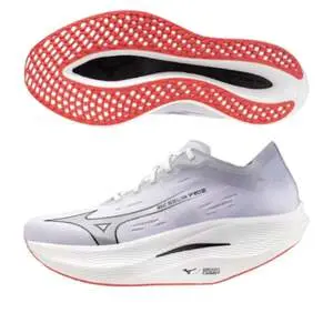 Mizuno Wave Rebellion Pro 2 - White/harbor Mist/cayenne