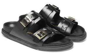 BIRKENSTOCK St Barths Natural Leather Sandals
