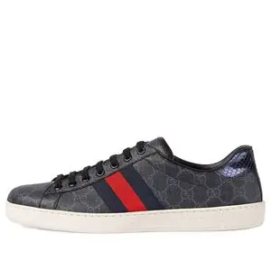 Gucci Ace Gg Supreme Sneakers - Black