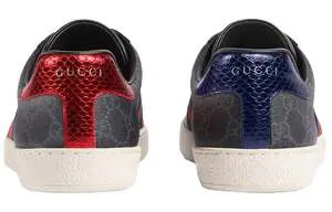Gucci Ace Gg Supreme Sneakers - Black