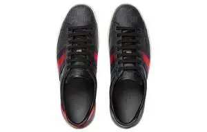 Gucci Ace Gg Supreme Sneakers - Black