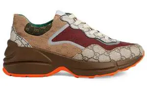 Gucci Gg Rhyton Sneakers - Brown