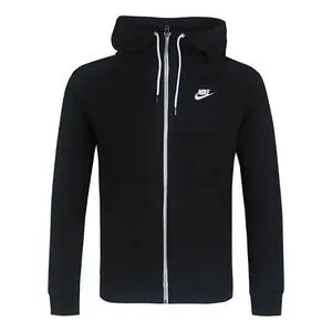 Nike Modern Fleece Zip-up Hooded Jacket - Black